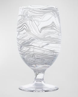 Juliska Puro Marbled Stemless Wine Glass | Neiman Marcus