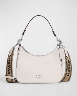 Coach Idol Luxe Leather Shoulder Bag | Neiman Marcus