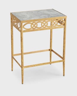 Lena Marble Top Side Table | Neiman Marcus