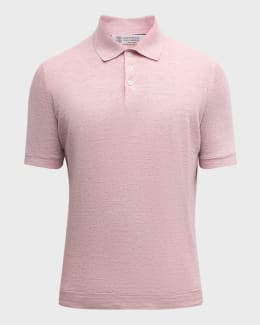 Kiton Men's Cotton Polo Shirt | Neiman Marcus