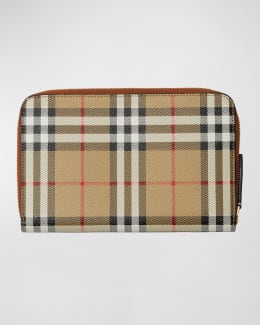 Burberry Somerset Check Zip Wallet | Neiman Marcus Burberry Somerset Check Zip Wallet | Neiman Marcus