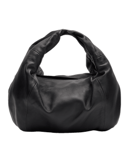 Small Twisted Leather Top-Handle Bag | Neiman Marcus