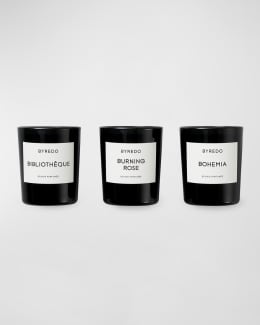 Byredo La Mini Selection Gourmande Candle Set, 3 x 2.4 oz. | Neiman Marcus