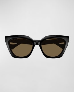 Gucci GG Plastic Cat-Eye Sunglasses | Neiman Marcus
