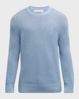 FRAME Men's Striped Knit Sweater | Neiman Marcus