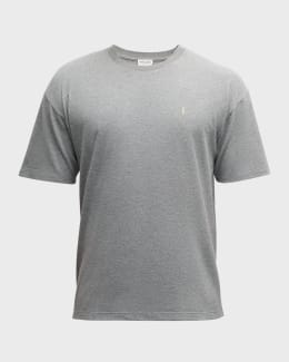 Saint Laurent Men's Reverse Logo Tee | Neiman Marcus Saint Laurent Men's Reverse Logo Tee | Neiman Marcus