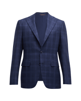 Canali Men's Wool Step-Weave Sport Coat | Neiman Marcus