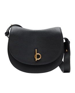 Burberry Rocking Horse Leather Saddle Crossbody Bag | Neiman Marcus