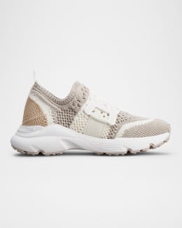 Tod's Stretch Knit Runner Sneakers | Neiman Marcus