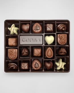 Godiva Chocolatier Chocolatier All Milk Chocolate Gift Box, 18 Count ...