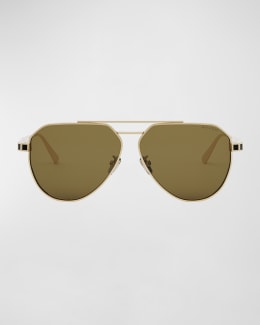 BVLGARI Octo-Polar Sunglasses | Neiman Marcus