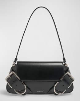 Givenchy Voyou Mini Shoulder Bag in Tumbled Leather | Neiman Marcus