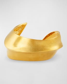 Givenchy 4G Liquid Golden Cuff Bracelet | Neiman Marcus