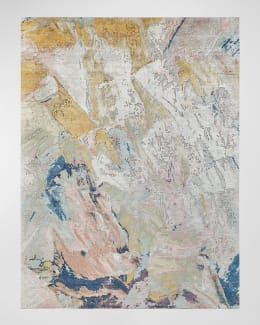 Exquisite Rugs Floor Art Hand-Knotted Multi Rug, 8' x 10' | Neiman Marcus