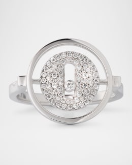 Messika Baby Move 18K White Gold Diamond Ring | Neiman Marcus