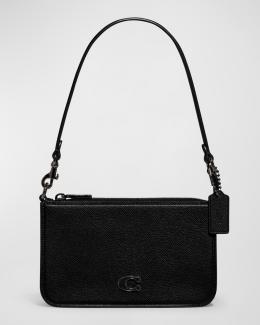 Coach Idol Luxe Leather Shoulder Bag | Neiman Marcus