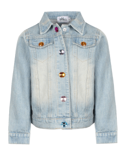 Lola + The Boys Girl's Happy Daisy Rainbow Sequin Bomber Jacket, Size 2-14 | Neiman Marcus