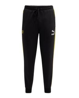 Puma x Ferrari Men's Race Iconic T7 Track Pants | Neiman Marcus