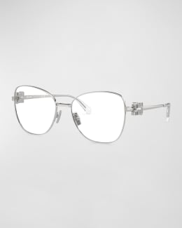 Miu Miu Acetate & Metal Aviator Sunglasses | Neiman Marcus