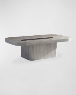 Bernhardt Thorne Cocktail Table, 40" | Neiman Marcus