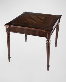 Butler Specialty Co Edmund Stone Game Table | Neiman Marcus