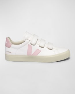 VEJA Recife Metallic Grip-Trio Court Sneakers | Neiman Marcus