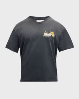 FRAME Men's Duo Fold Short Sleeve Tee | Neiman Marcus