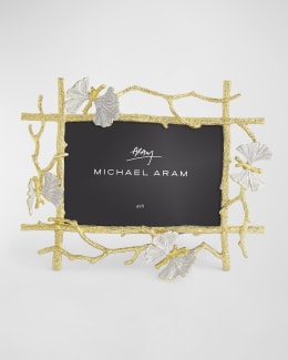 Michael Aram Wildflowers Picture Frame, 5" x 7" | Neiman Marcus