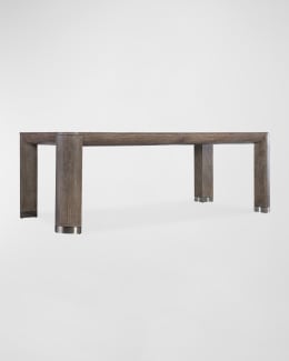 Hooker Furniture Modern Mood Round Dining Table with Leaf | Neiman Marcus