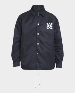 Off-White Men's 10th Anniversary Varsity Jacket | Neiman Marcus