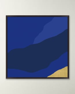 Wendover Art Group "Azure Song 1" Framed Giclee | Neiman Marcus