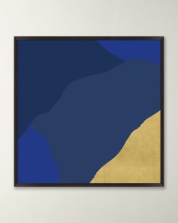 Wendover Art Group "Azure Song 1" Framed Giclee | Neiman Marcus