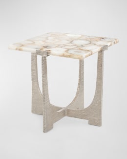 John-Richard Collection Annula Side Table | Neiman Marcus