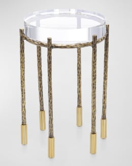 John-Richard Collection Annula Side Table | Neiman Marcus