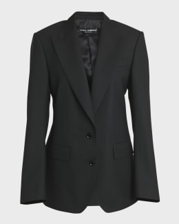 Stella McCartney Single-Breasted Iconic Regular Jacket | Neiman Marcus