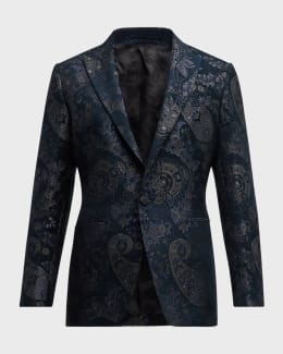 Etro Men's Paisley Evening Jacket | Neiman Marcus