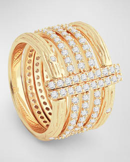 Anabel Aram Jewelry Bamboo Stack Ring | Neiman Marcus