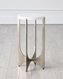 Global Views Jafar Interlocking Marble End Table | Neiman Marcus