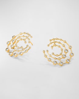 Syna 18K Champagne Diamond Dangle Earrings | Neiman Marcus