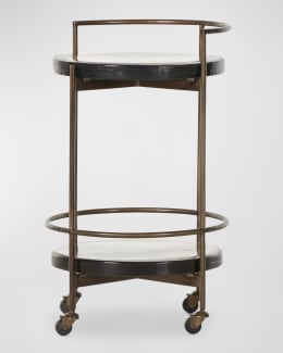 Worlds Away Soren Bar Cart | Neiman Marcus
