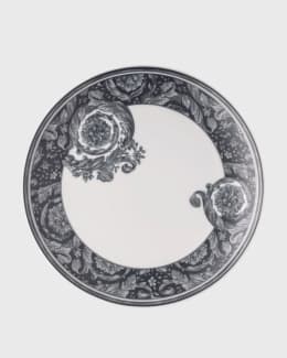 Versace Medusa Amplified Blue Coin Salad Plate | Neiman Marcus