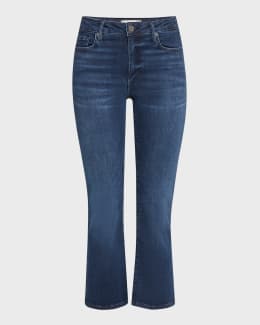 FRAME Le Crop Mini Boot Jeans | Neiman Marcus