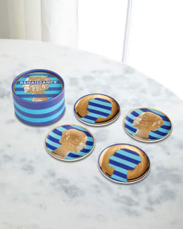 Jonathan Adler Mariposa Coasters, Set of 4 | Neiman Marcus