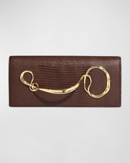 Alexis Bittar Ruched Metal Convertible Shoulder Bag | Neiman Marcus