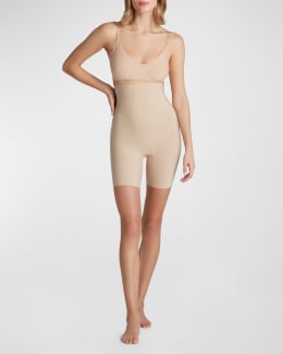 Commando Sexy Sheer Lace-Waist Tights | Neiman Marcus