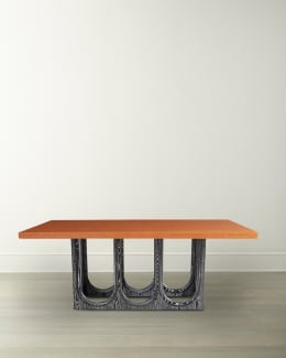Global Views Chorda Round Dining Table, 48" | Neiman Marcus