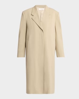 THE ROW Denver Belted Long Trench Coat | Neiman Marcus