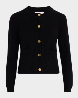 FRAME Knit Sailor Cardigan | Neiman Marcus