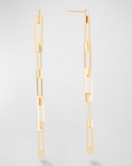 LANA Linear Laser Kite Chain Earrings | Neiman Marcus