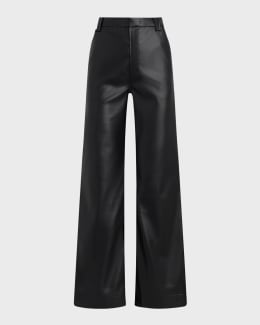 Joe's Jeans The Margot Vegan Leather Pants | Neiman Marcus